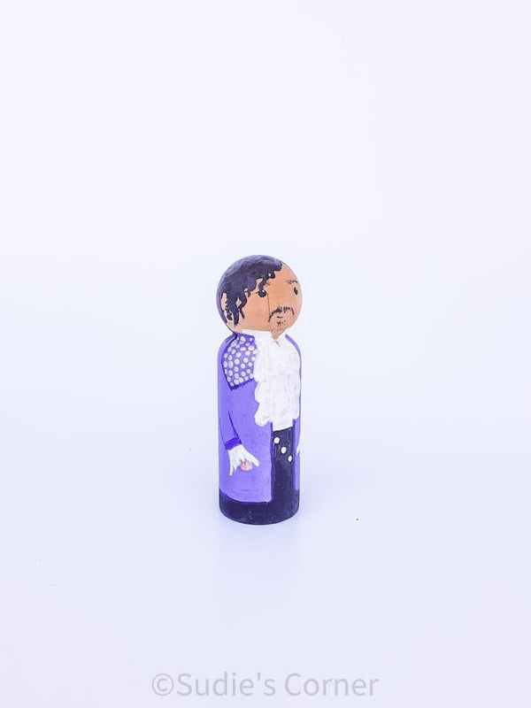 Prince peg doll, Prince art, Prince figurine, Prince gift, Prince topp ...